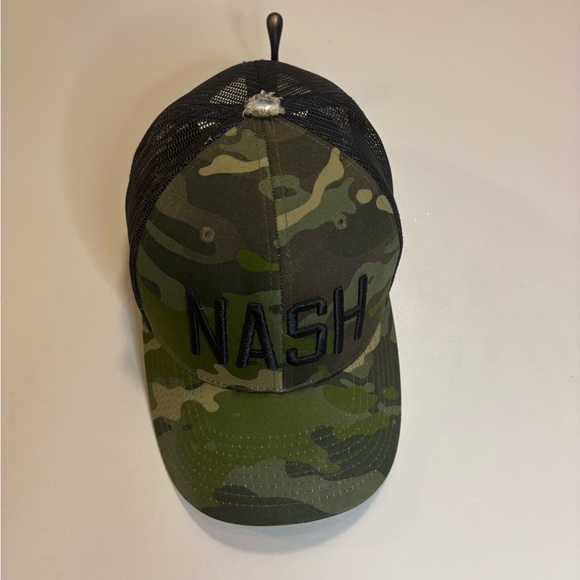 Nash | Accessories | Camo Nash Cap With Black Mesh | Poshmark